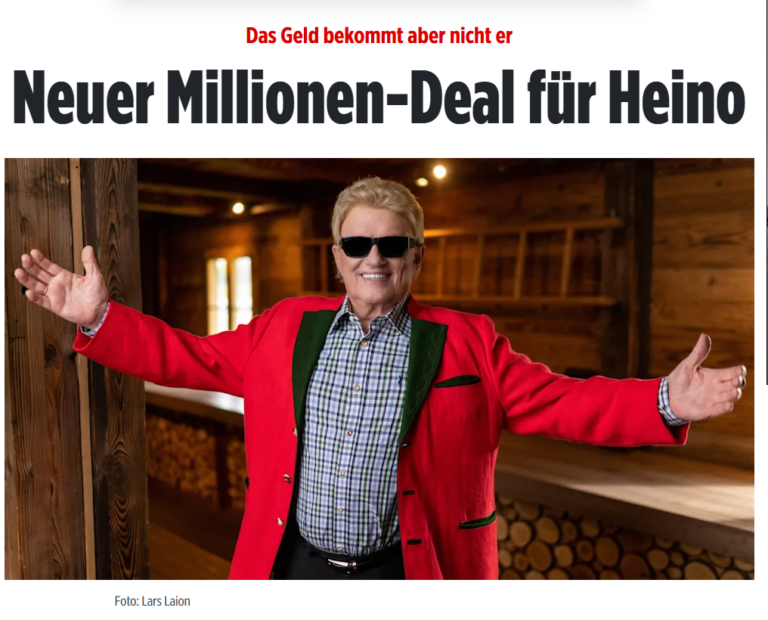 HEINO - Made in Germany Solo Tour - Thomann Musikmanagement